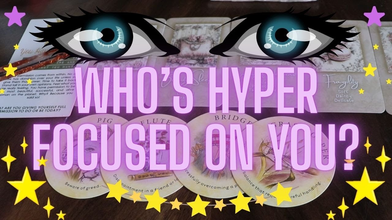 💗👀 WHO'S HYPER FOCUSED & ATTRACTED TO YOU? 🌈⭐ Pick a Card Reading - YouTube
