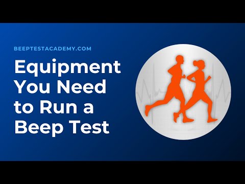 What equipment will I need for the beep test? - YouTube