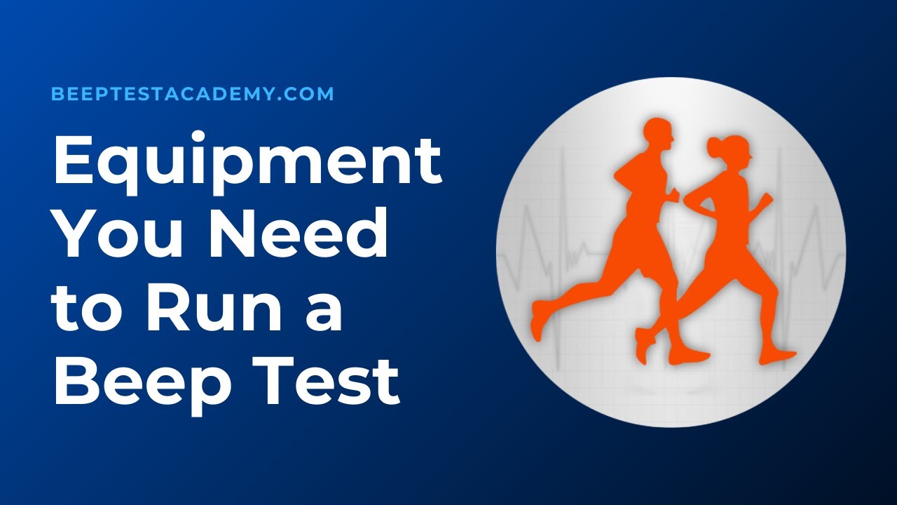 What equipment will I need for the beep test? - YouTube
