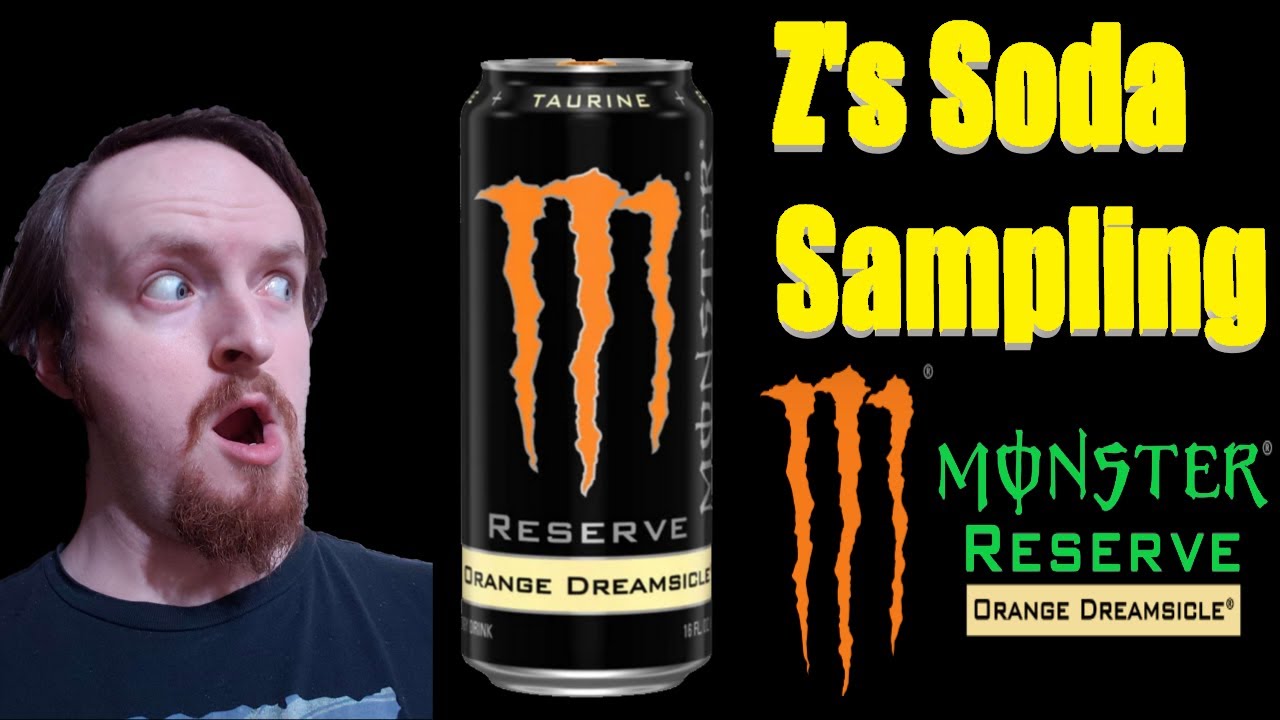 [Monster Orange Dreamsicle] Z's Soda Sampling #44 - YouTube