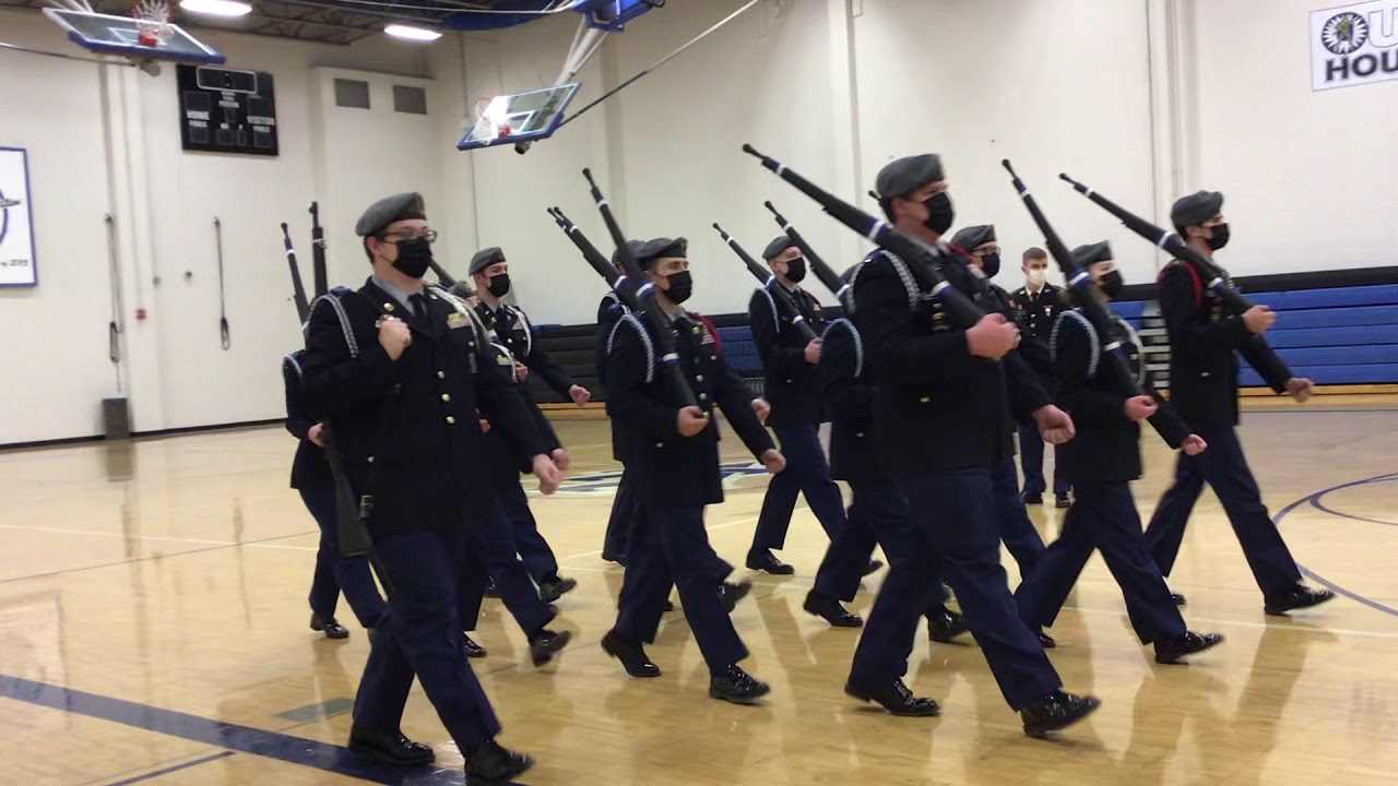 2020-21 Central High School JROTC IDR 1 with weapons at Leavenworth ...