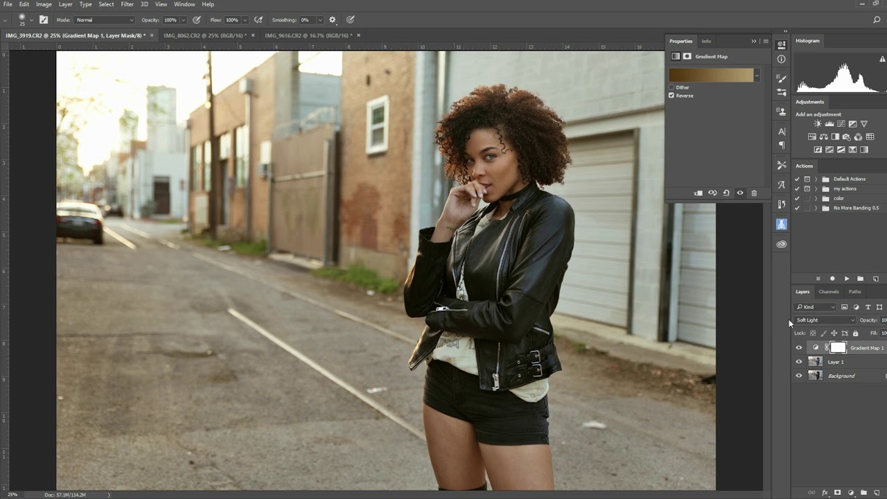 GRADIENT MAPS FOR COLOR GRADING [EASY] - YouTube