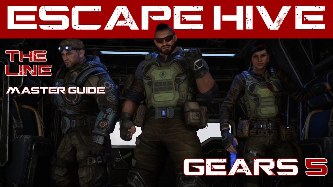 Gears 5 Escape | The Line | Master Difficulty Gameplay | Top 1% - YouTube