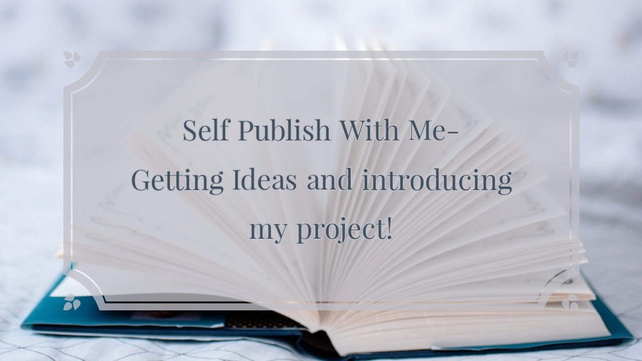 Getting Ideas and Introducing my Project! - YouTube