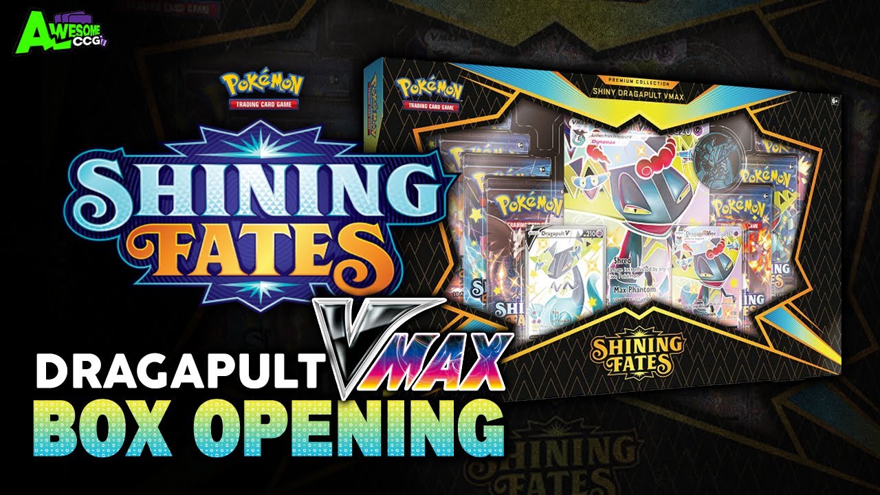 Dragapult V Premium Box Opening w/ Nick - YouTube