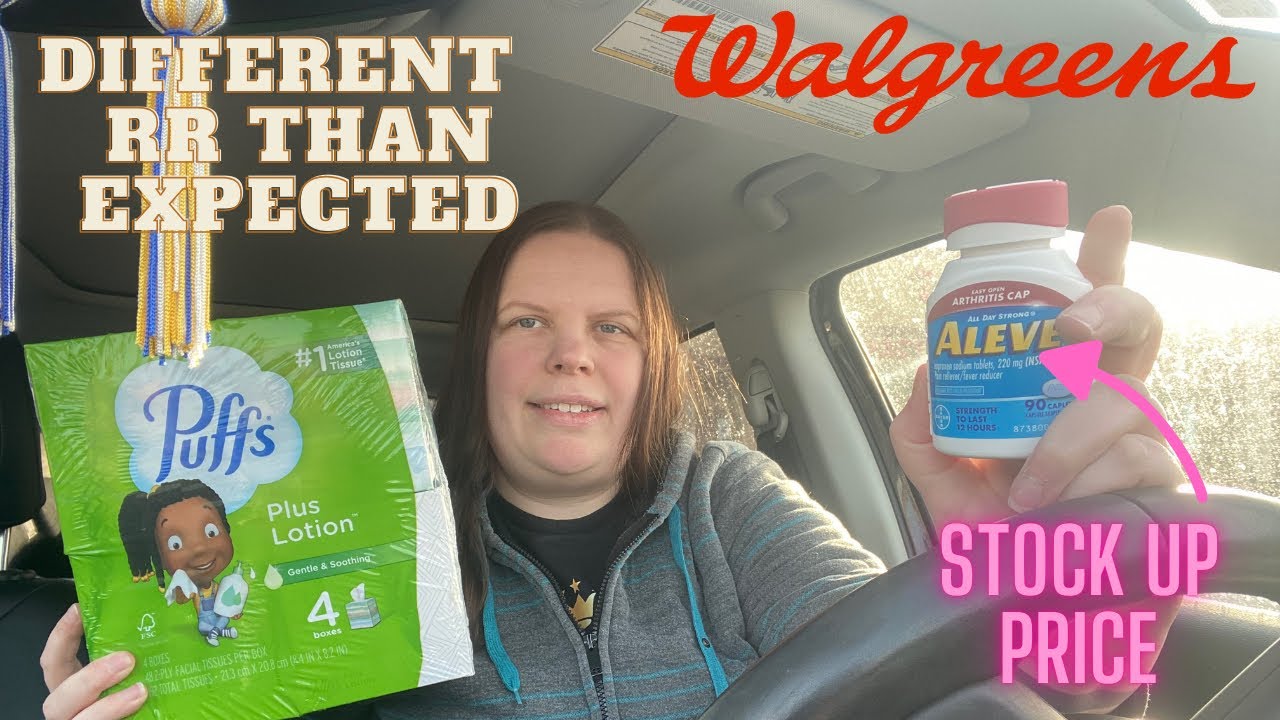 Walgreens couponing deals 01/05-01/11 Stock up price on pain meds - YouTube