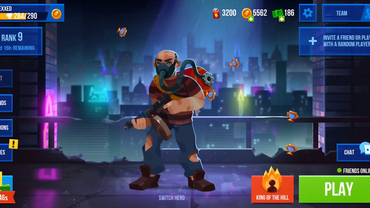 Bullet Echo -FREDDIE gameplay King of the Hill. - YouTube