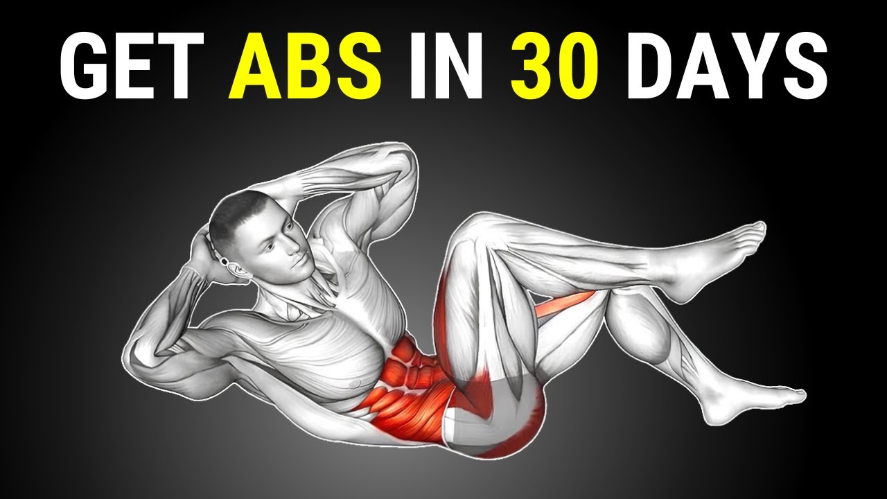 5 BEST Exercises to Get Six Pack Abs in a Month at Home - YouTube