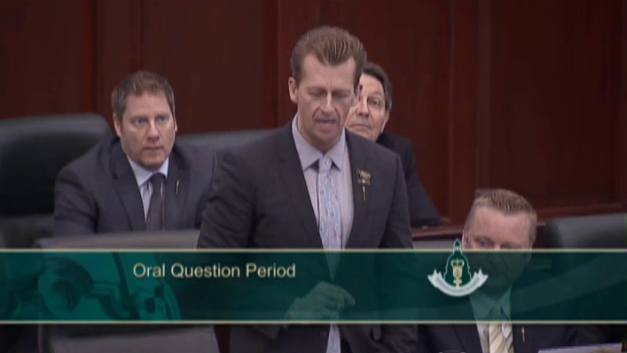 MLA Mike Ellis - QP: Political Interference in AIMCo - YouTube