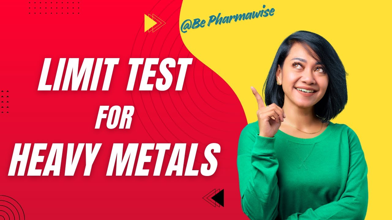 Limit test for heavy metals.. Principle & Reactions @BePharmawise - YouTube