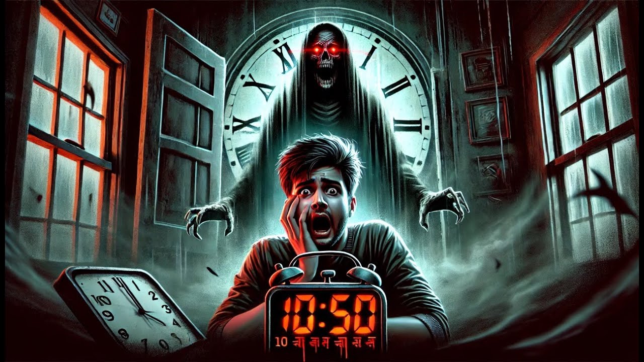 "10 मिनट बाद मेरी मौत होगी? 😨 | Time Loop Horror Story | Horror Short ...