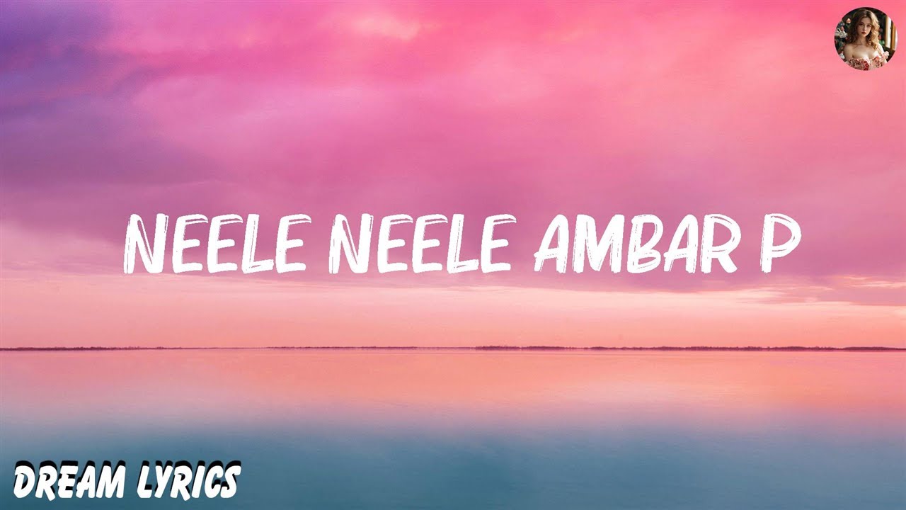 Kishore Kumar - Neele Neele Ambar Par (Lyrics) - YouTube
