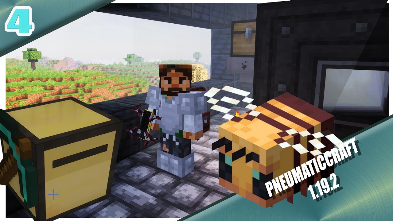 PneumaticCraft mod Майнкрафт АУФ Сборка модов МОЯ 1.19.2 # ...
