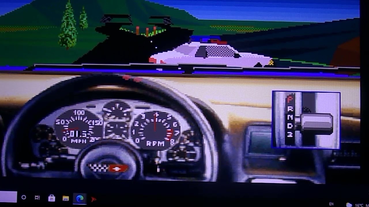 Test Drive III The Passion DOS Gameplay 1 - YouTube