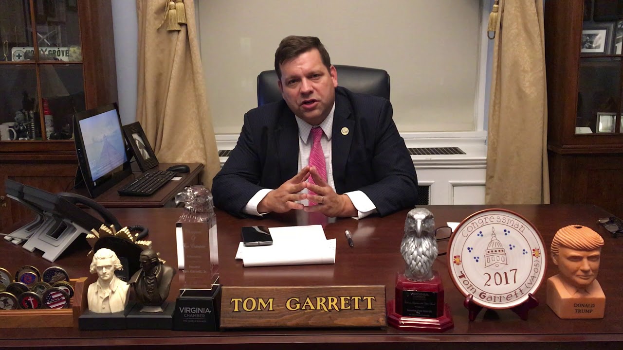 U.S. Rep. Tom Garrett Thanks Members of the Law Enforcement Community ...