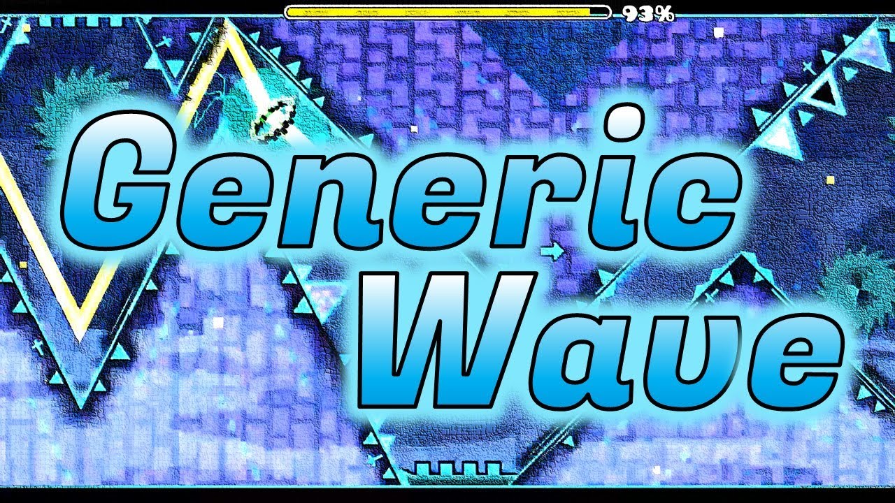 (역대급 리액션) [GD] Generic Wave 100% / 소웨보다 더 어려운 맵 / 갤럭사 - YouTube