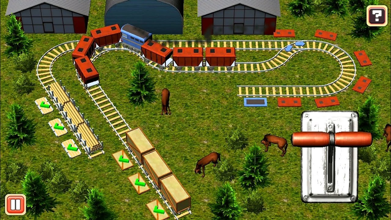 Train Shunting Puzzle - Train Puzzle Game - Train Game - Train ...