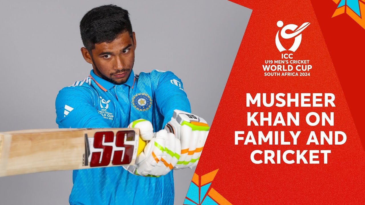 Musheer Khan fulfilling dream of representing India | U19 CWC 2024 ...