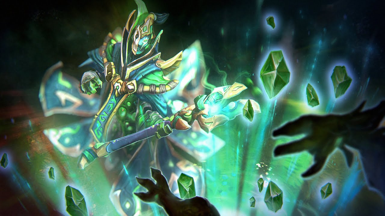 Rubick - Fluttering Cache Set - Dota 2 - Fall Compendium - YouTube