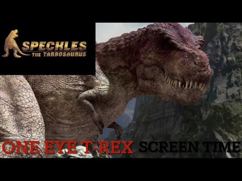 Speckles The Tarbosaurus 2012 One Eye T-Rex Screen Time