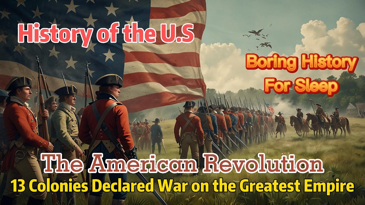 Boring History For Sleep | The American Revolution 13 colonies declared ...