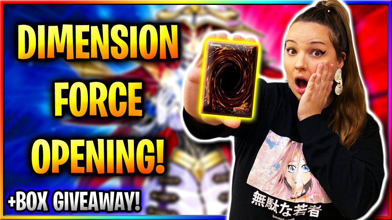 HOW DID THIS HAPPEN?? | +DIMENSION FORCE BOX GIVEAWAY!! - YouTube