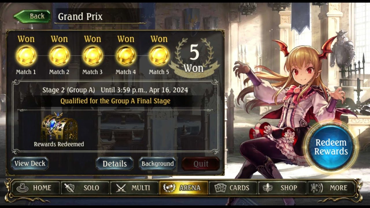(GP: Heroes Rotation Cup Stage 2 Group A) 5-0 Evolve Blood [Shadowverse ...
