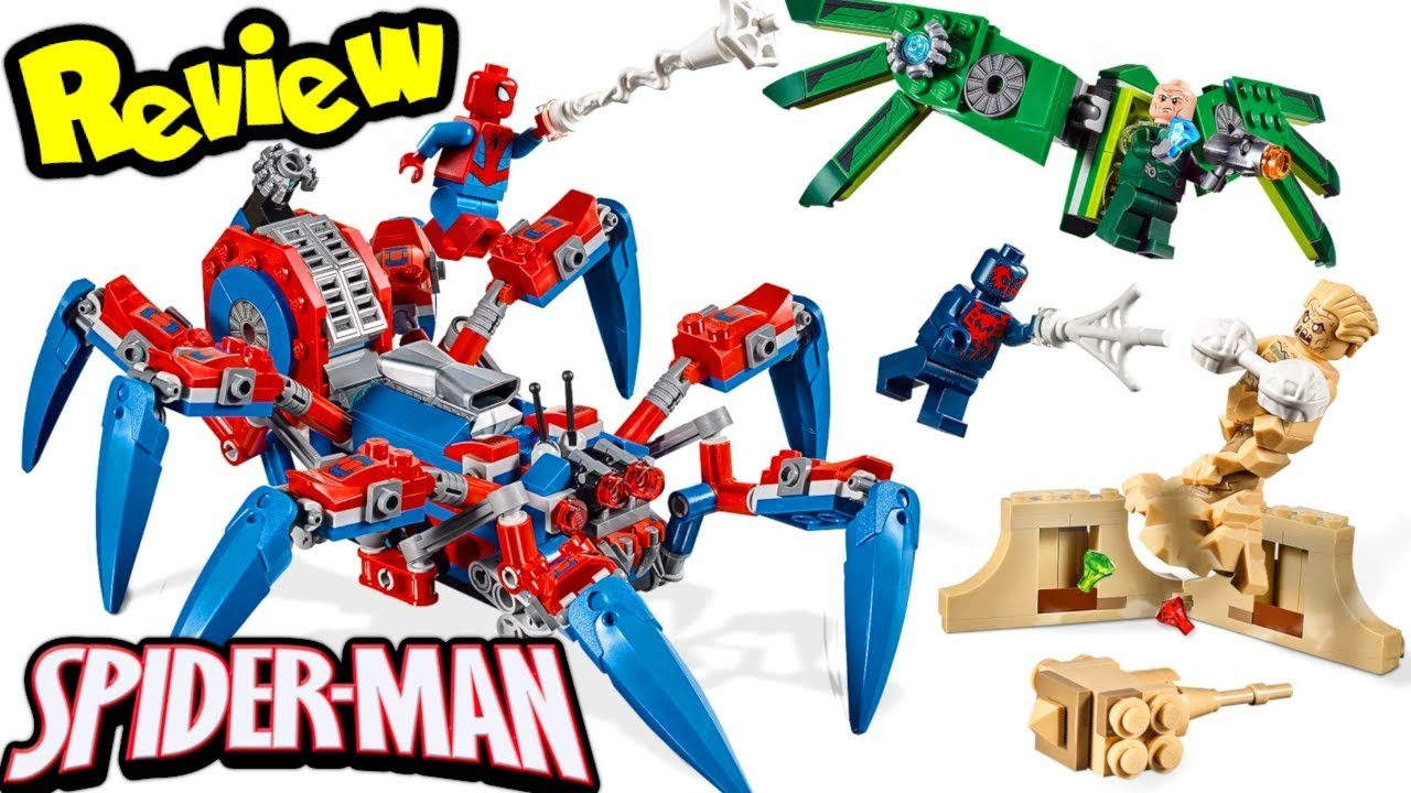 2019 LEGO Spider Man's Spider Crawler 76114 Marvel Into The Spider ...