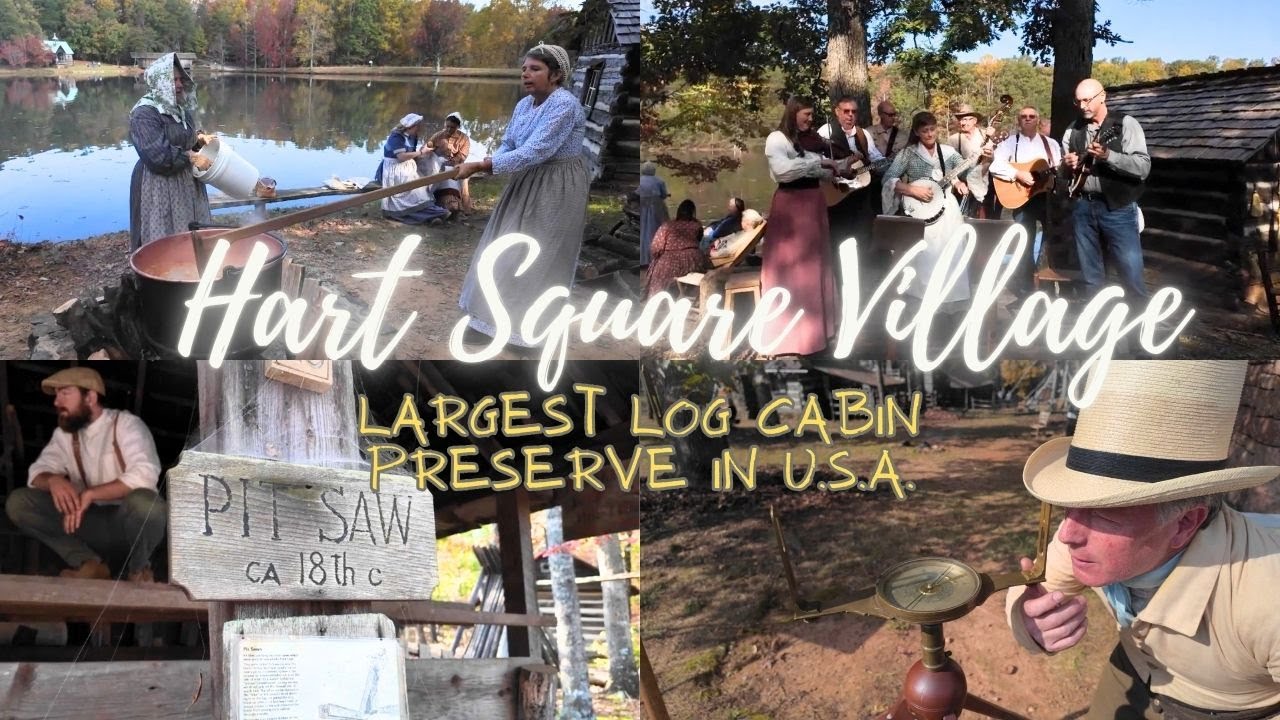 39th Hart Square Heritage Festival | The Largest Historic Log Cabin ...