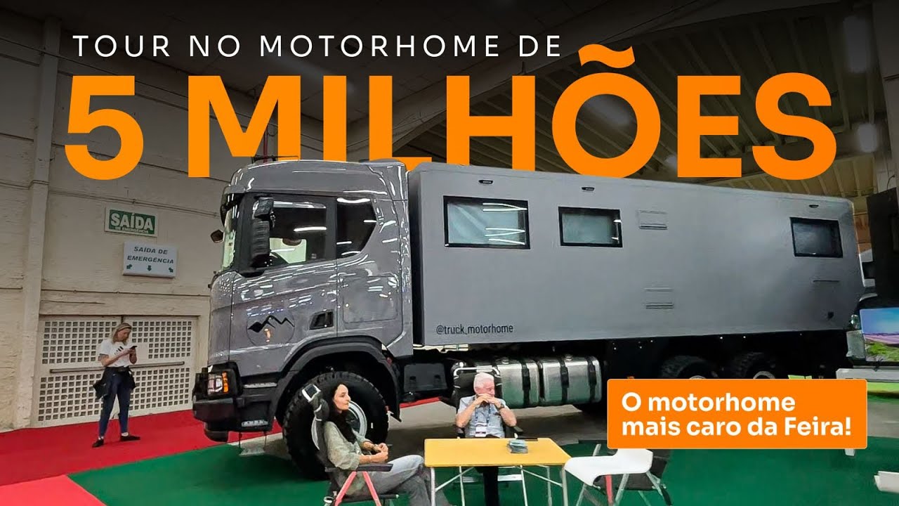 ExpoMotorhome 2024: Tour Completo pelos Melhores Motorhomes do Brasil ...