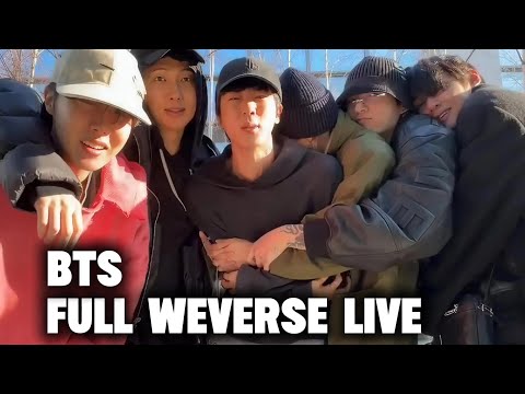 🔴 [SUB] BTS Full Weverse Live (2025.12.30) V Birthday 🎂 Jimin, Jungkook, V, RM, Jin, J-Hope