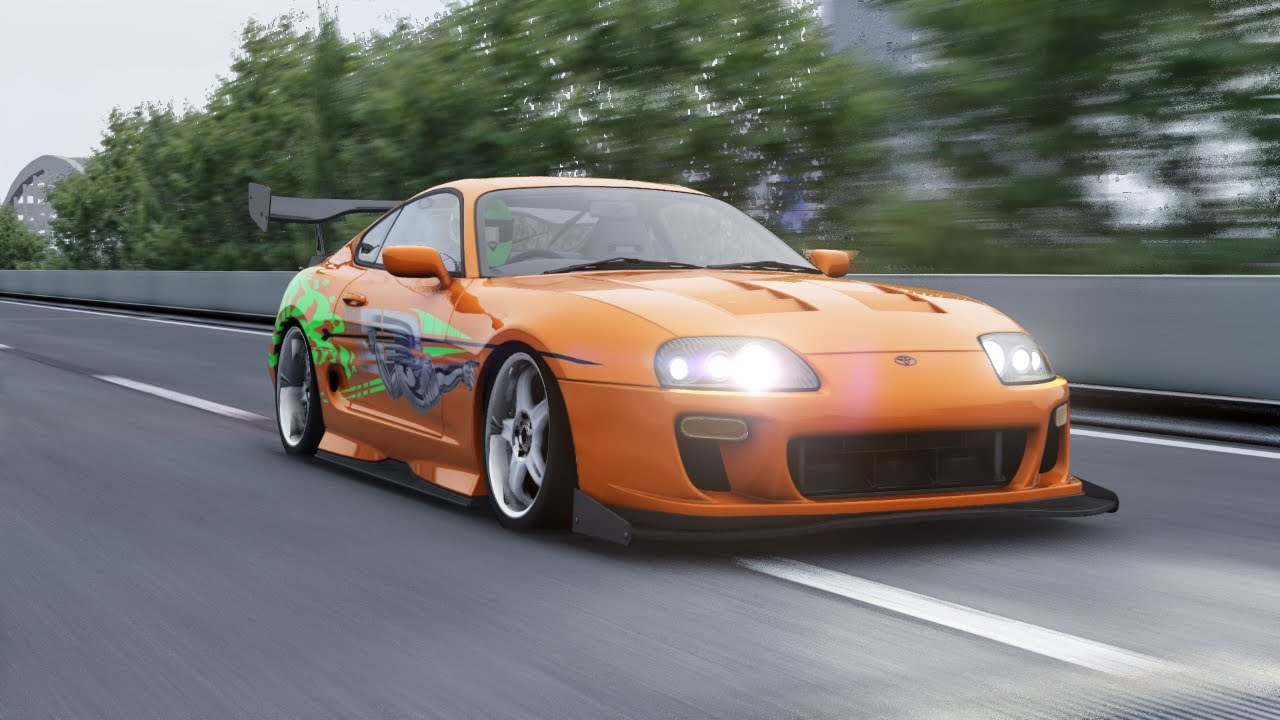 Paul Walker’s Toyota Supra - Assetto Corsa | 4K - YouTube