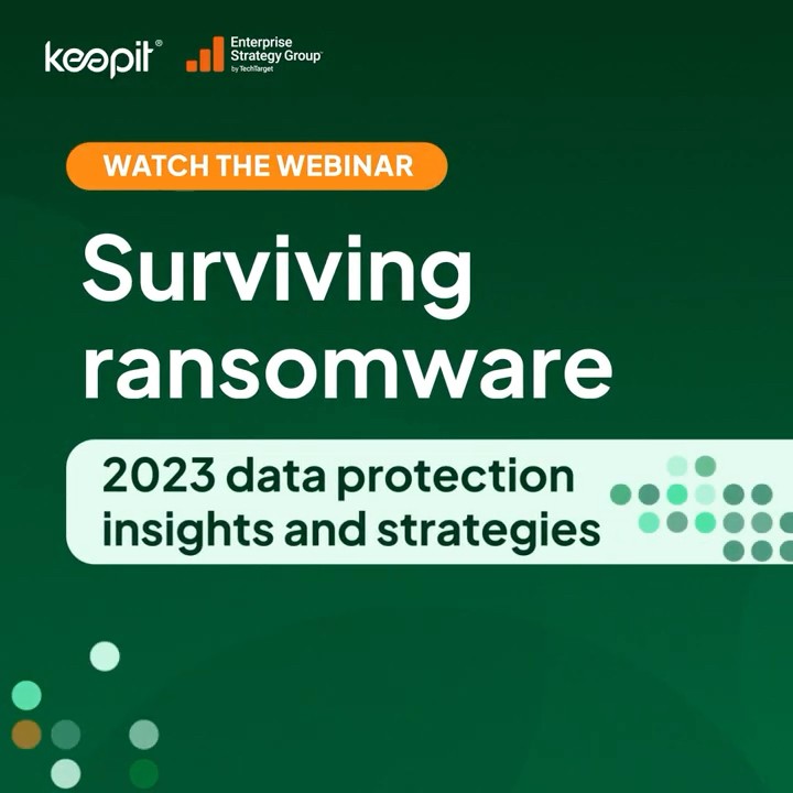 Surviving ransomware: 2023 data protection insights and strategies - YouTube