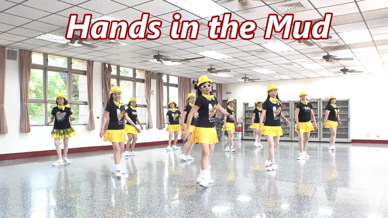 Hands in the Mud│Line Dance by Niels Poulsen (DK)│Demo & Walk Through ...
