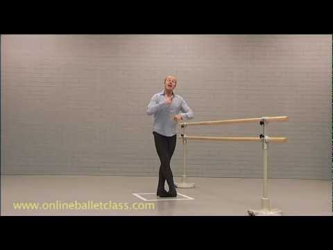 Ballet Lesson - Fondu - YouTube
