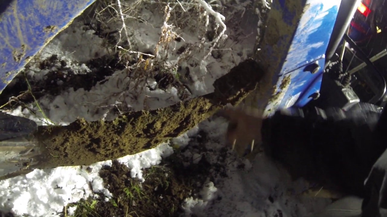 frost tooth first slice into dirt - YouTube