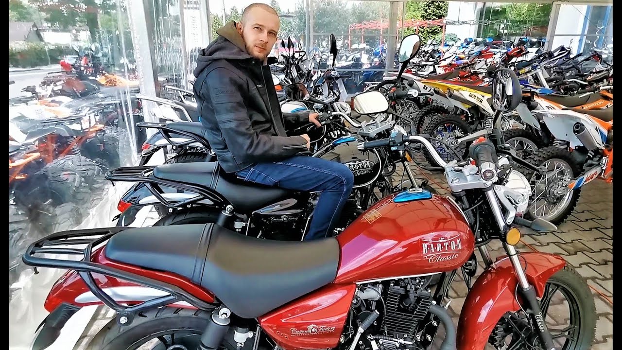Barton Classic 125CC Prezentacja motocykla Motoland Rybnik i Bielsko ...