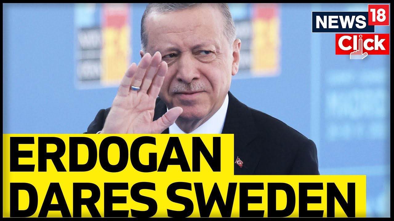 Erdogan Reiterates Stance On Sweden NATO Bid | Anti-Turkey Protests ...