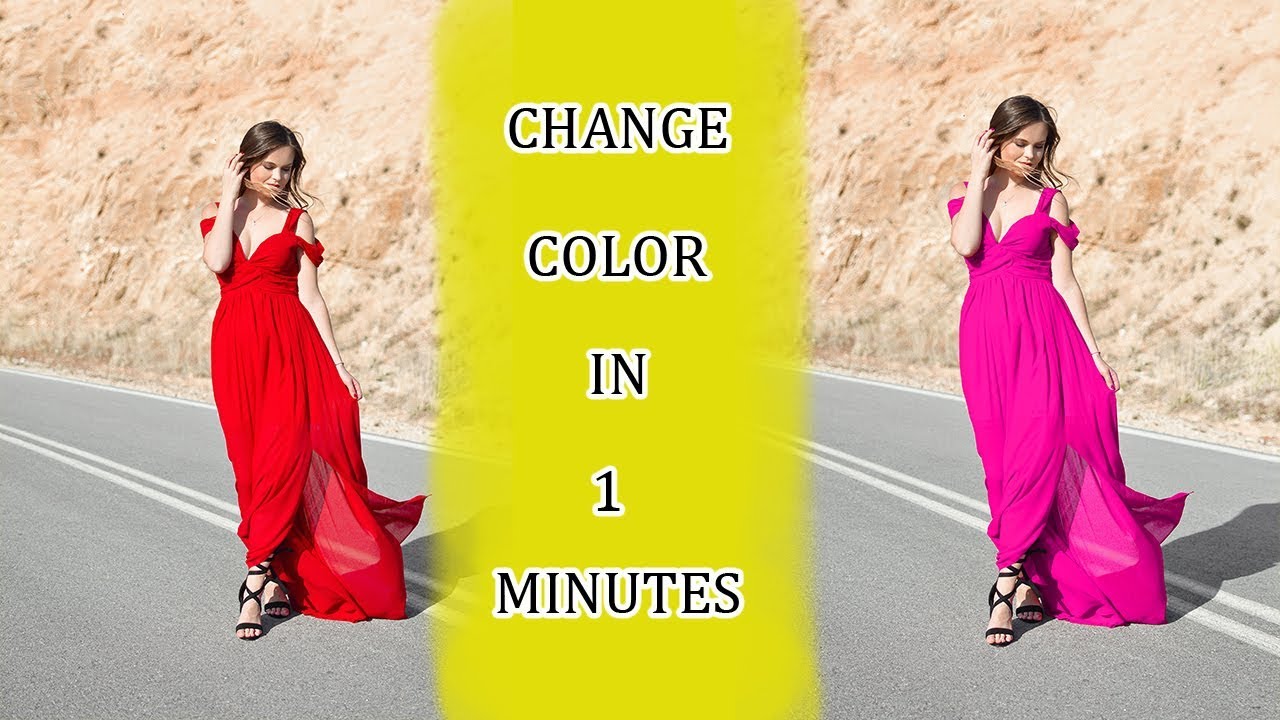How to change color of cloth in one minute - YouTube
