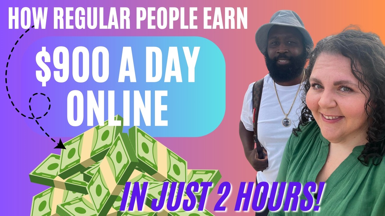 How to Earn $900 a Day with a Simple 2 Hour A Day Blueprint! 💸 FREE ...
