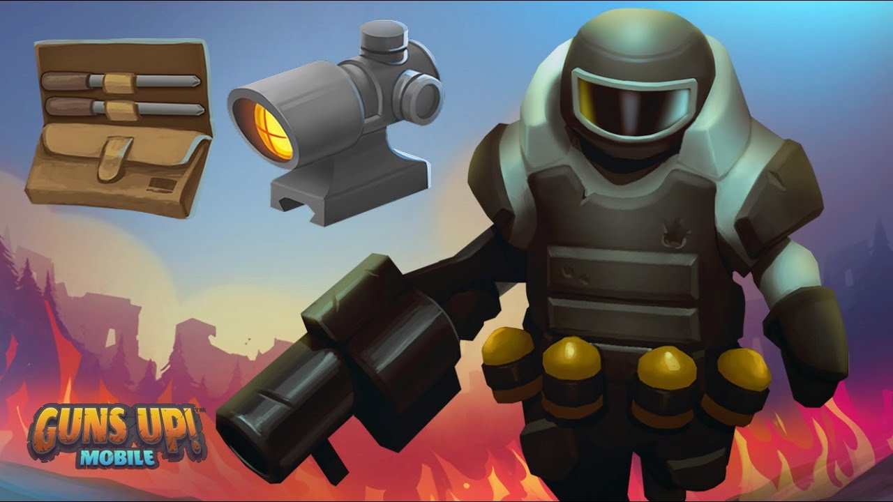 Bombardier INSANE Rate of Fire! - GUNS UP! Mobile - YouTube