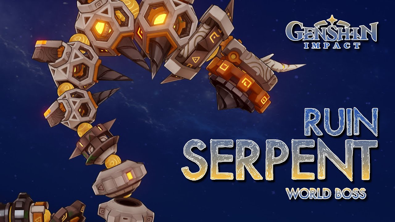 World Boss: Ruin Serpent | Genshin Impact - YouTube
