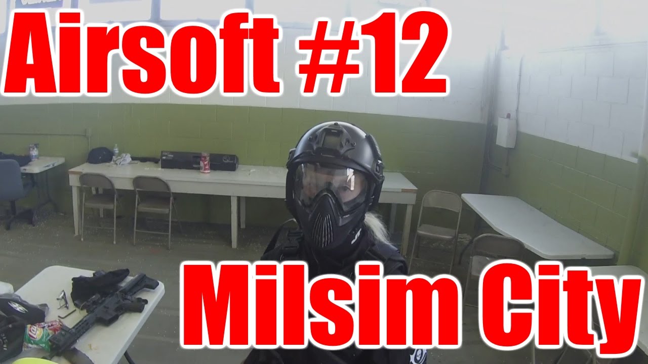 Utah Milsim City Airsoft #12 - I am the VIP - YouTube