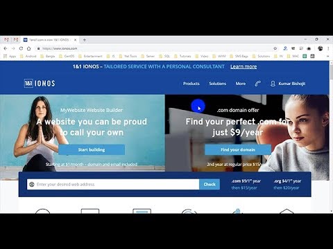 Purchase VPS by $ 1.00/month form 1and1.com/ionos.com (Up to six month ...