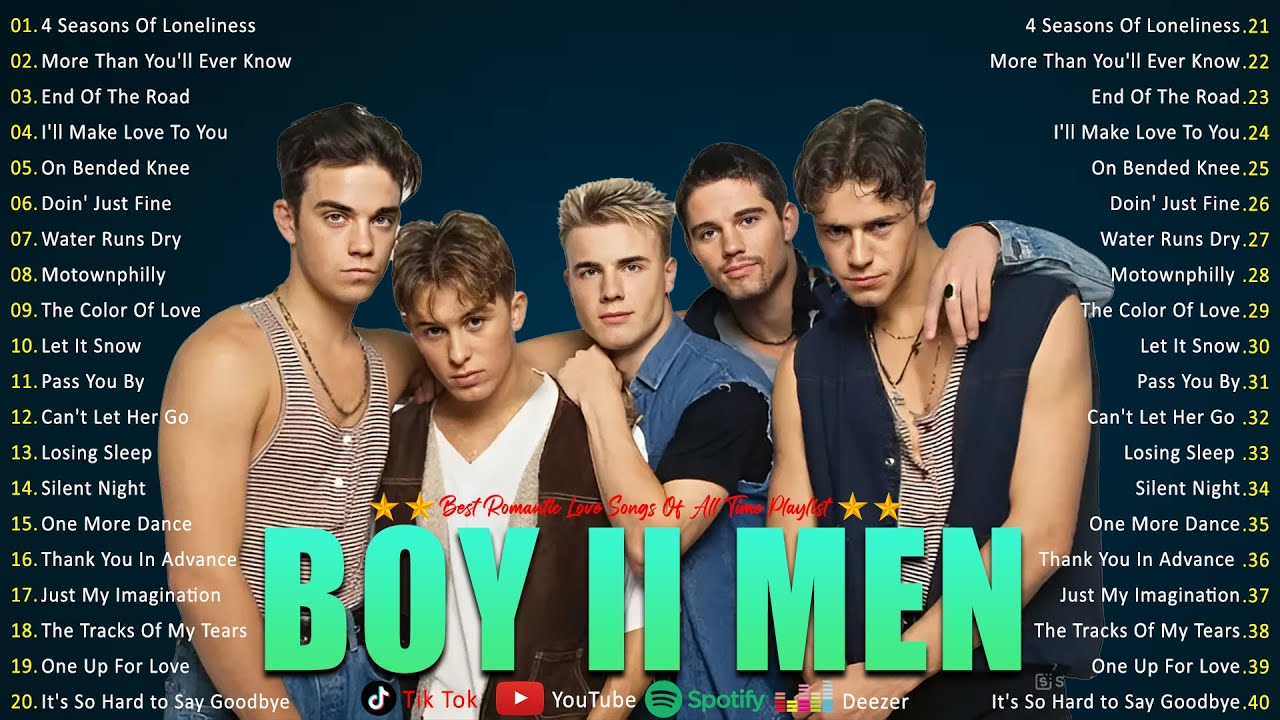 Boyz ll Men Greatest Hits New Songs 2024 Boyz ll Men Best Of Playlist ...