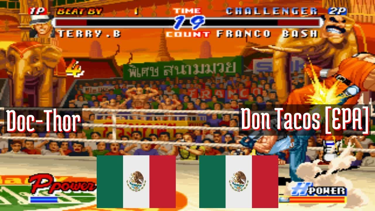 FT5 @rbff2h: Doc-Thor (MX) vs Don Tacos [EPA] (MX) [Real Bout Fatal ...
