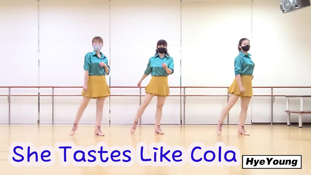 She Tastes Like Cola - line dance ( Improver) - YouTube