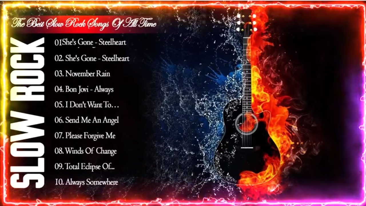 Best Slow Rock Love Songs Medley | Nonstop Slow Rock 80s 90s Playlist ...