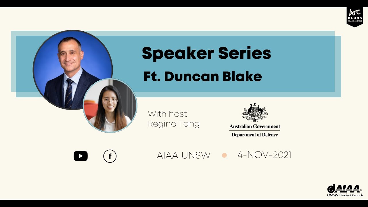 [AIAA Speaker Series 2021] Duncan Blake - YouTube