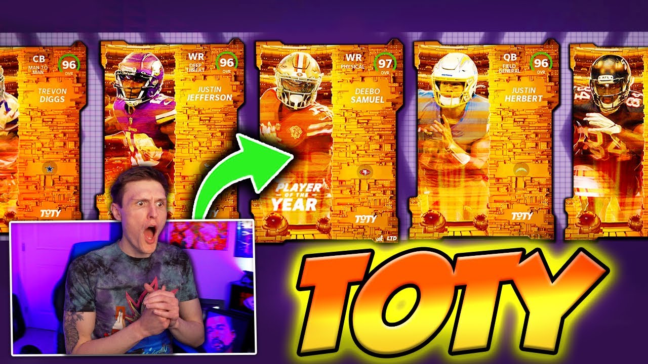 Team of the Year cards are *INSANE*... -Madden 22 Ultimate Team - YouTube
